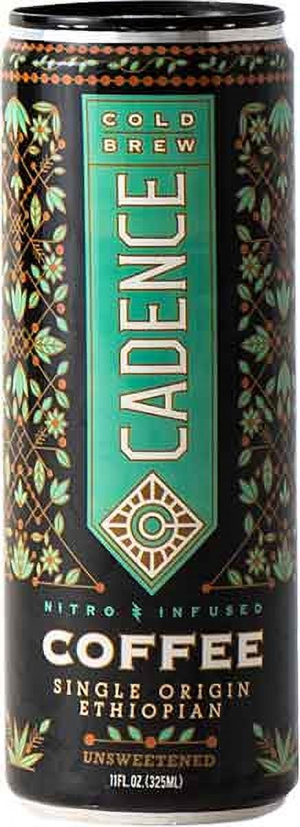 Cadence Cold Brew Nitro-Infused Single Origin Ethiopian Blend Coffee ...