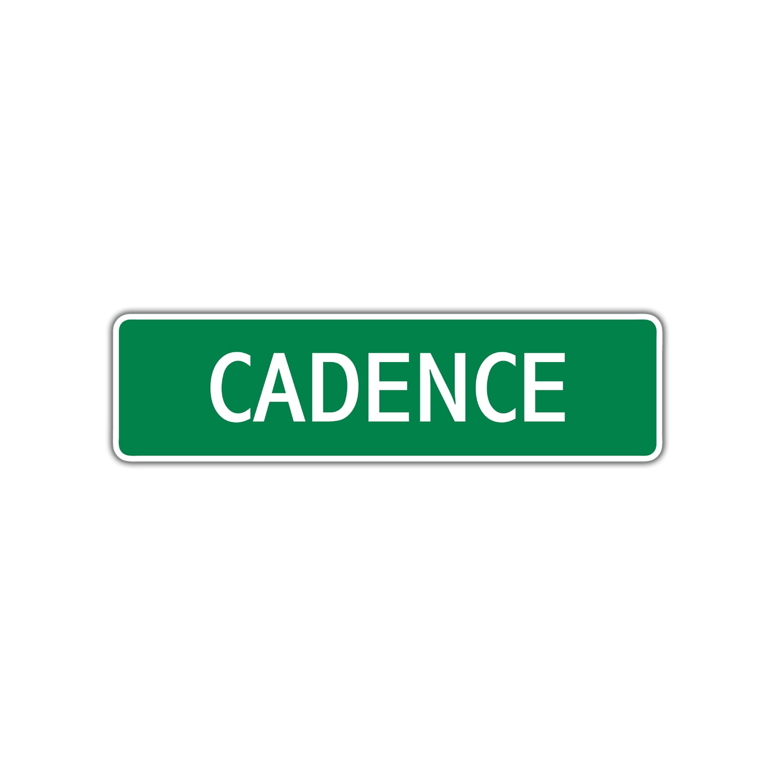 Cadence Girls Children Name Letter Printed Plaque Decoration Label ...
