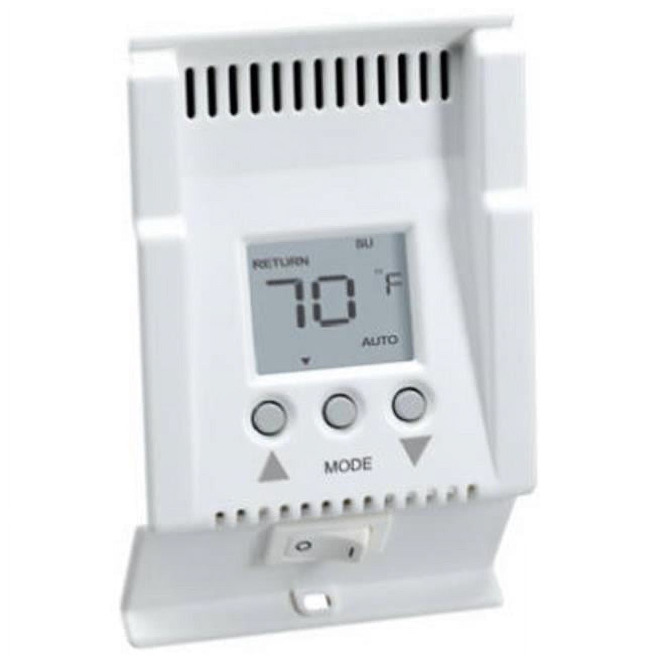 Cadet 03400 Smart-Base Electronic Baseboard Thermostat, White - Walmart.com