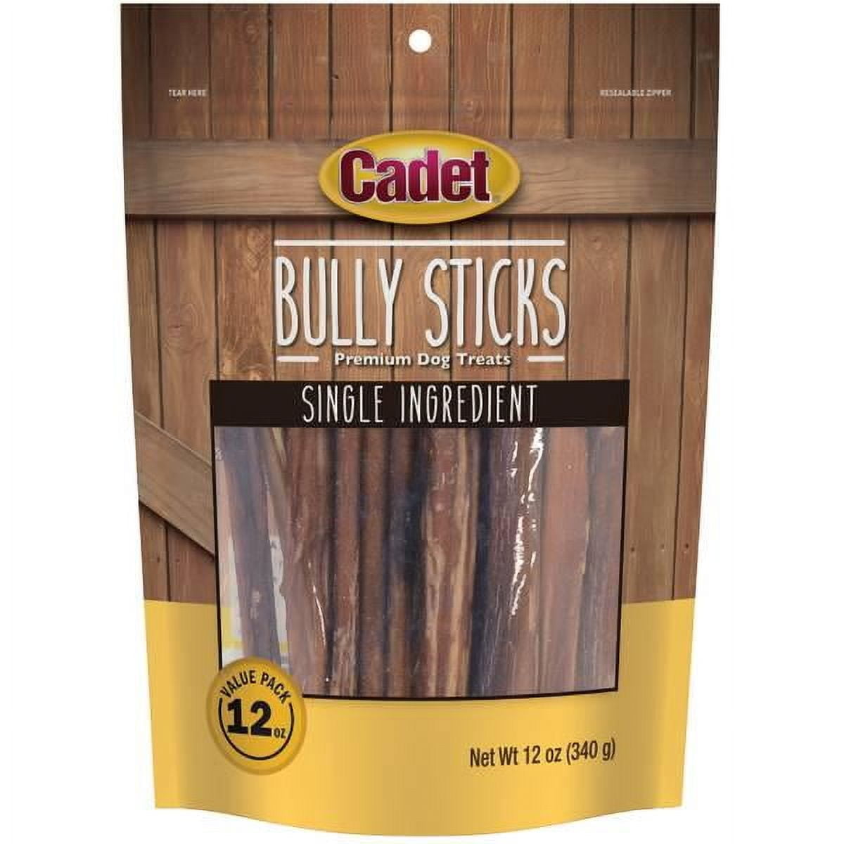 Cadet 12 oz Bully Sticks Dog Treat - Walmart.com