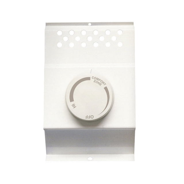 Cadet BTF2W Heating and Cooling Dial Double Pole Line Voltage Baseboard ...