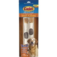 Cadet Gourmet Triple Flavored Shish Kabobs Dog Treat 2CT XL SHSKB, Each ...