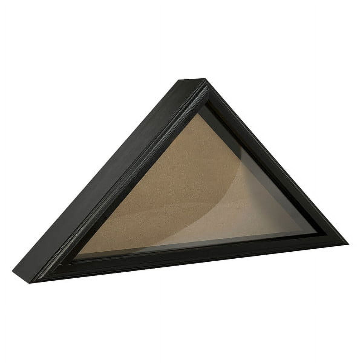 Cadet III Flag Display Case for 3ft x 5ft Flag in Black Cherry ...