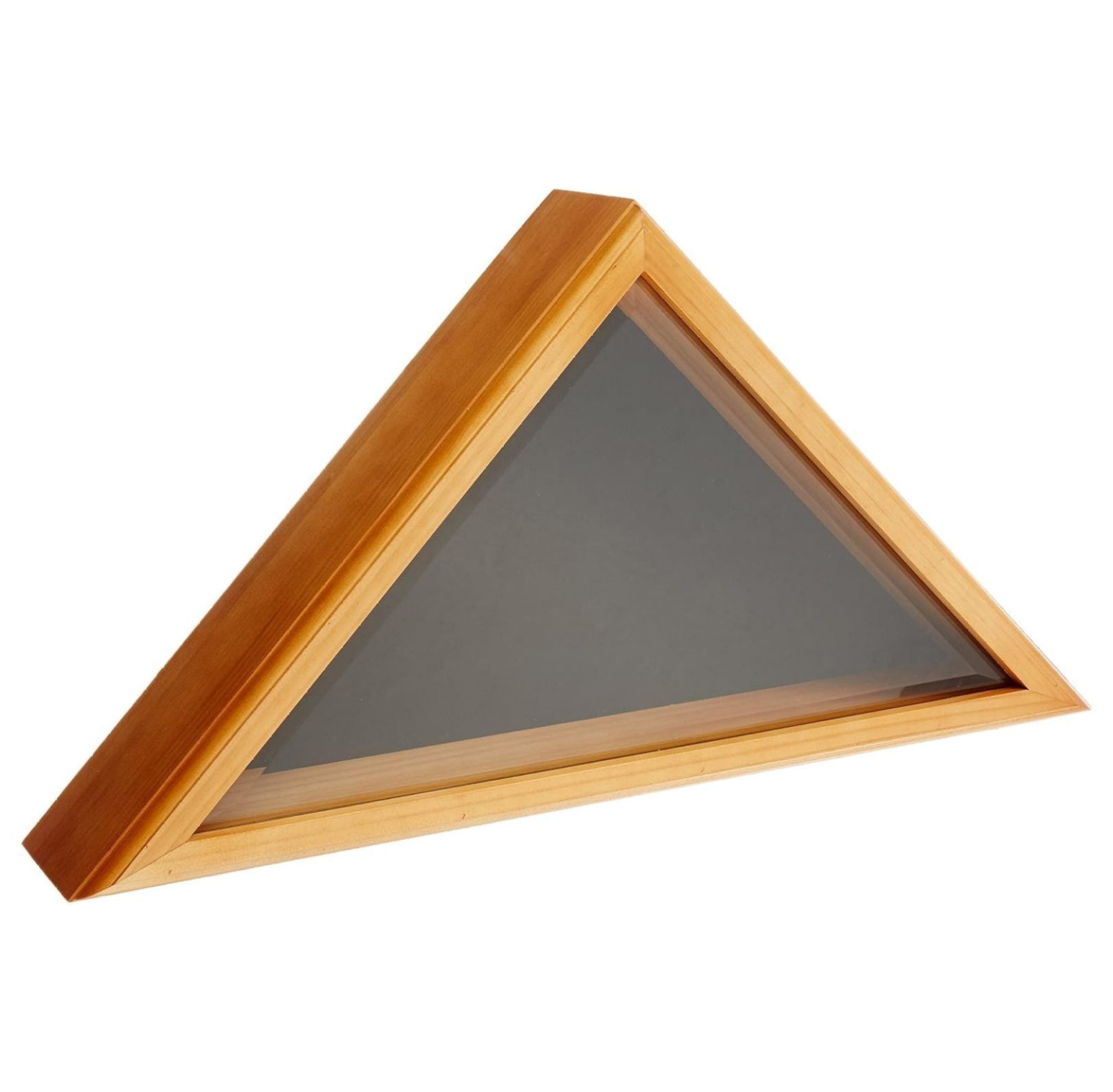 Cadet III Flag Display Case for 5ft x 9.5ft Flag (Memorial Size) - Oak ...