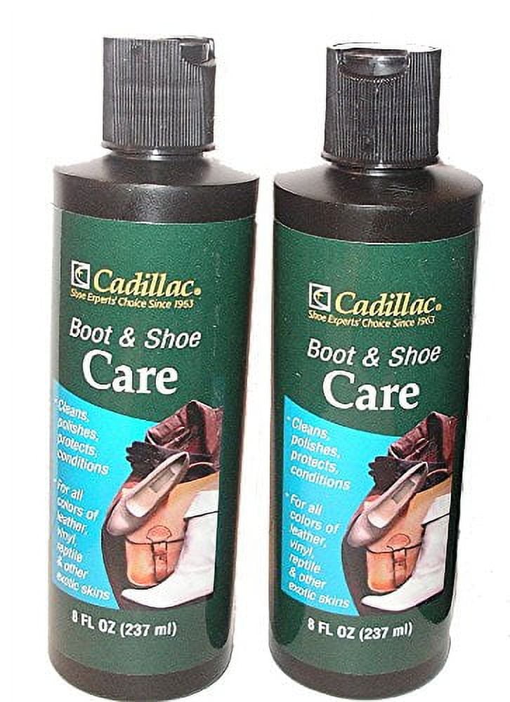 Cadillac Boot and Shoe Leather Lotion, 8 Fl Oz (Pack of 2) 8 oz (2 Pack ...