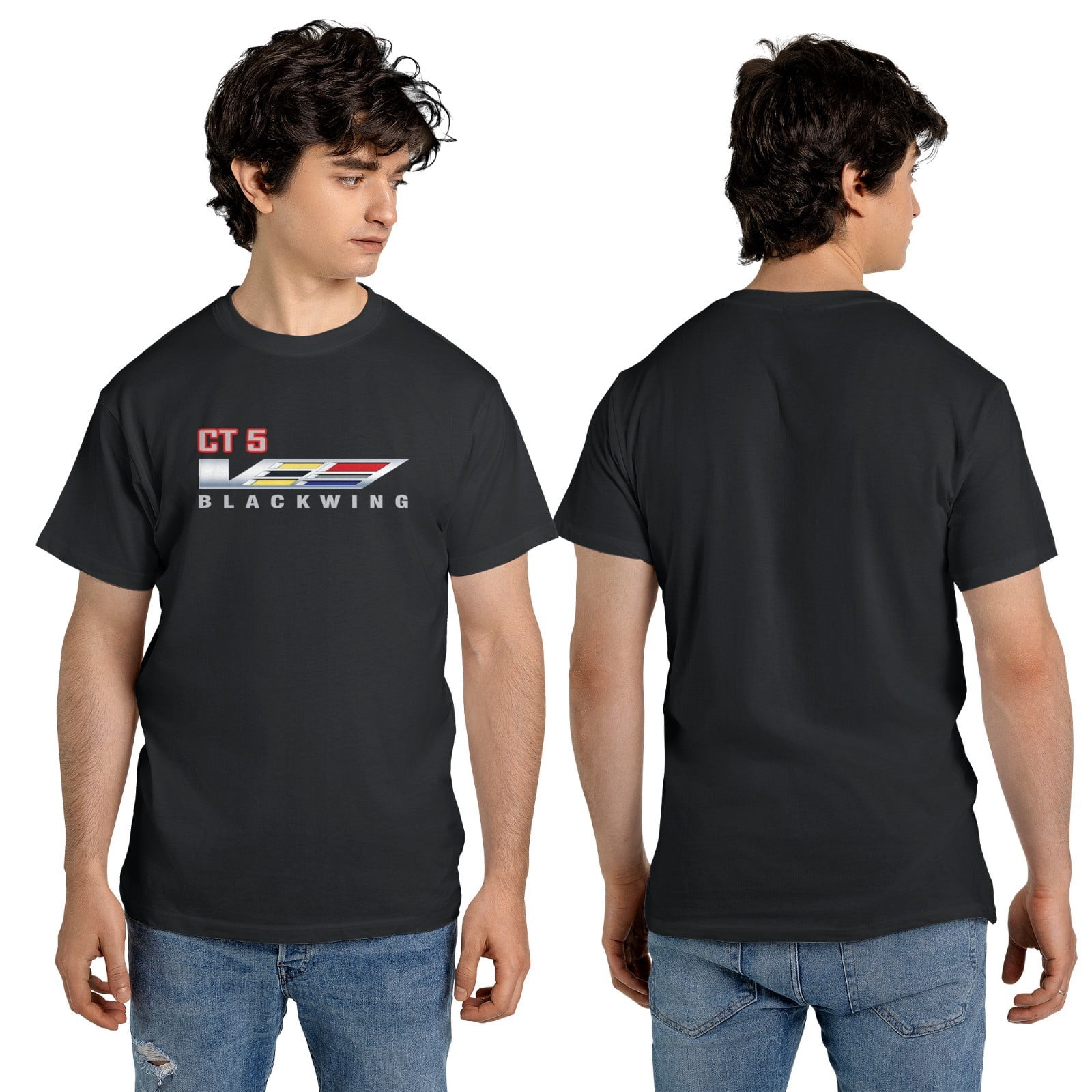 Cadillac CT 5 Blackwing Funny Size Made in USA T-Shirt - Walmart.com
