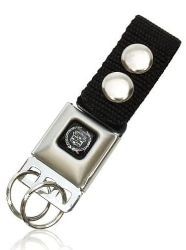 Cadillac Classic Logo Seatbelt Buckle Key Chain Keychain - Walmart.com