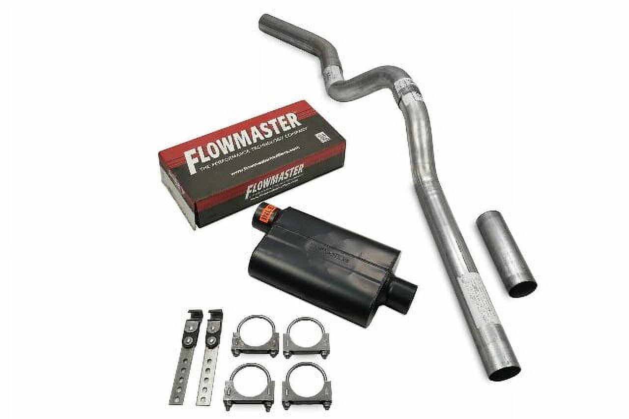 Cadillac Escalade 01-06 3" Single Exhaust Kit C Exit Flowmaster Super ...