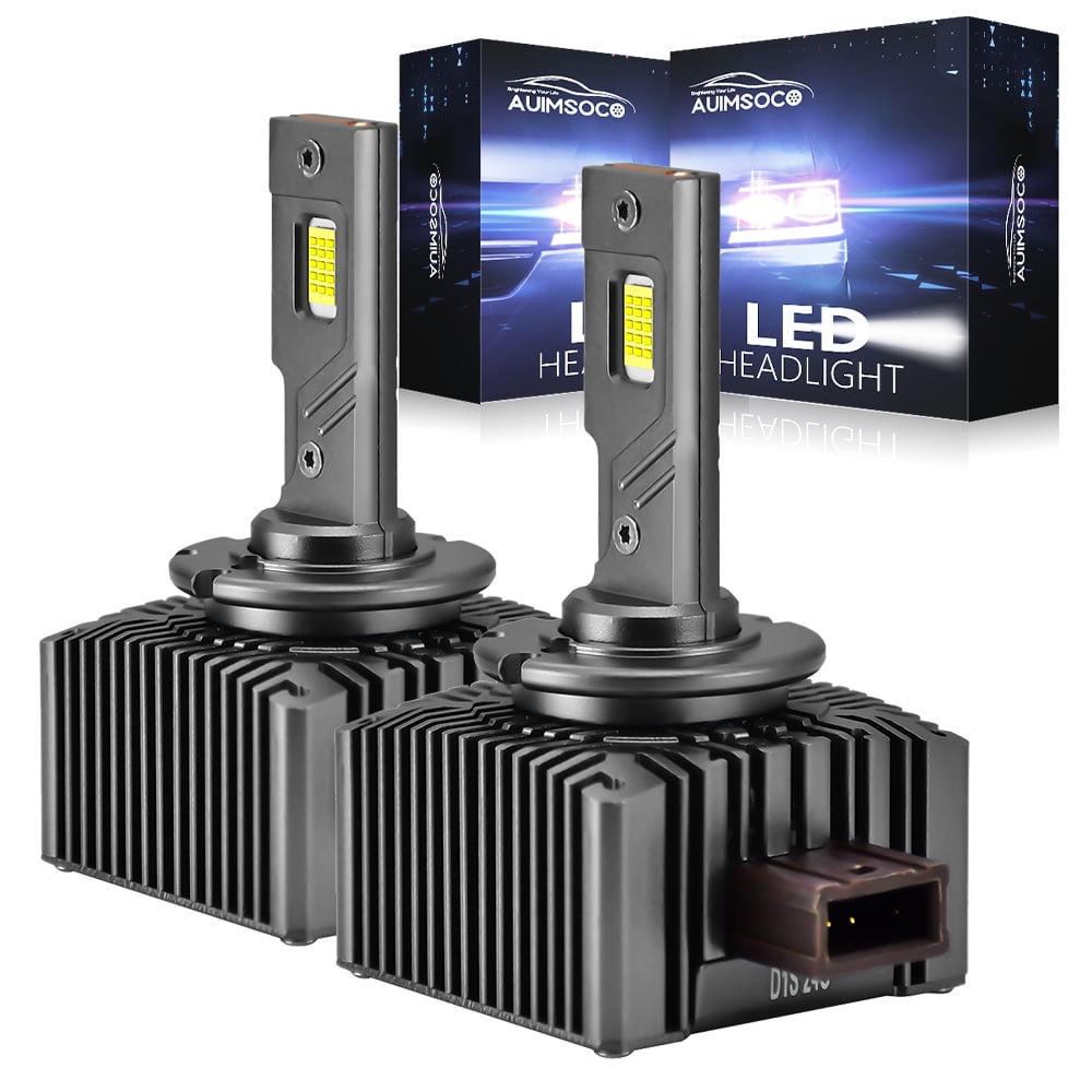 For Cadillac Escalade EXT 2003-2013 D1S/D1R/D1C 2-Pack High Low Beam LED Headlights Combo Kits ...