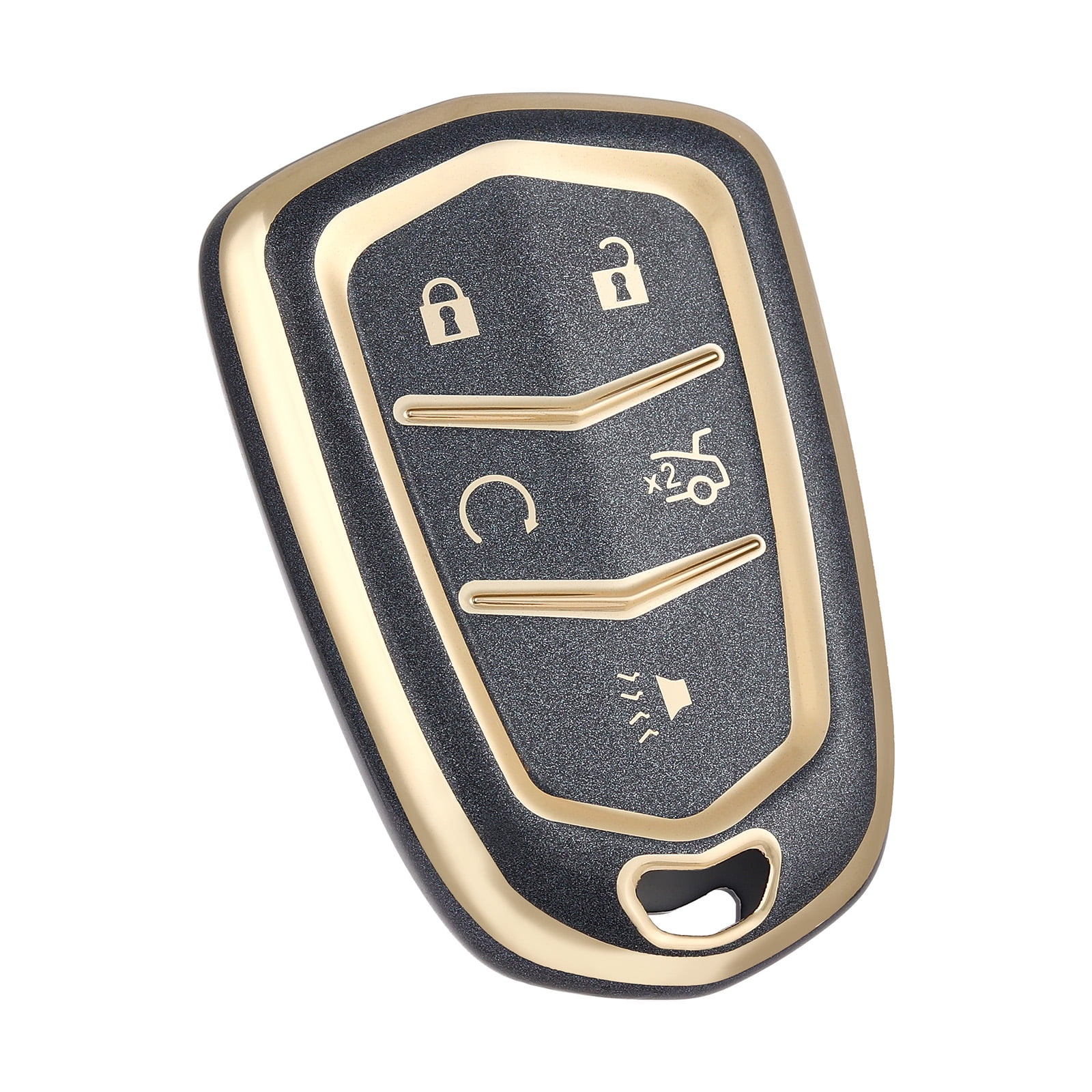 for Cadillac Key Fob Cover, Soft TPU Protection Key Fob Case Compatible ...