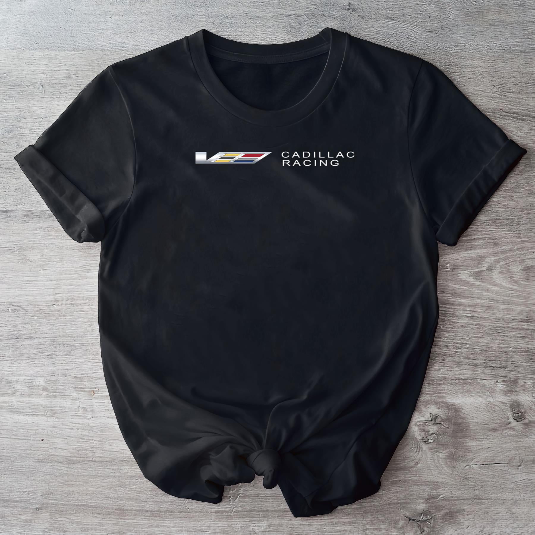 Cadillac Racing Logo S-5XL Tee Funny Men's Unisex T-shirt Made in USA ...