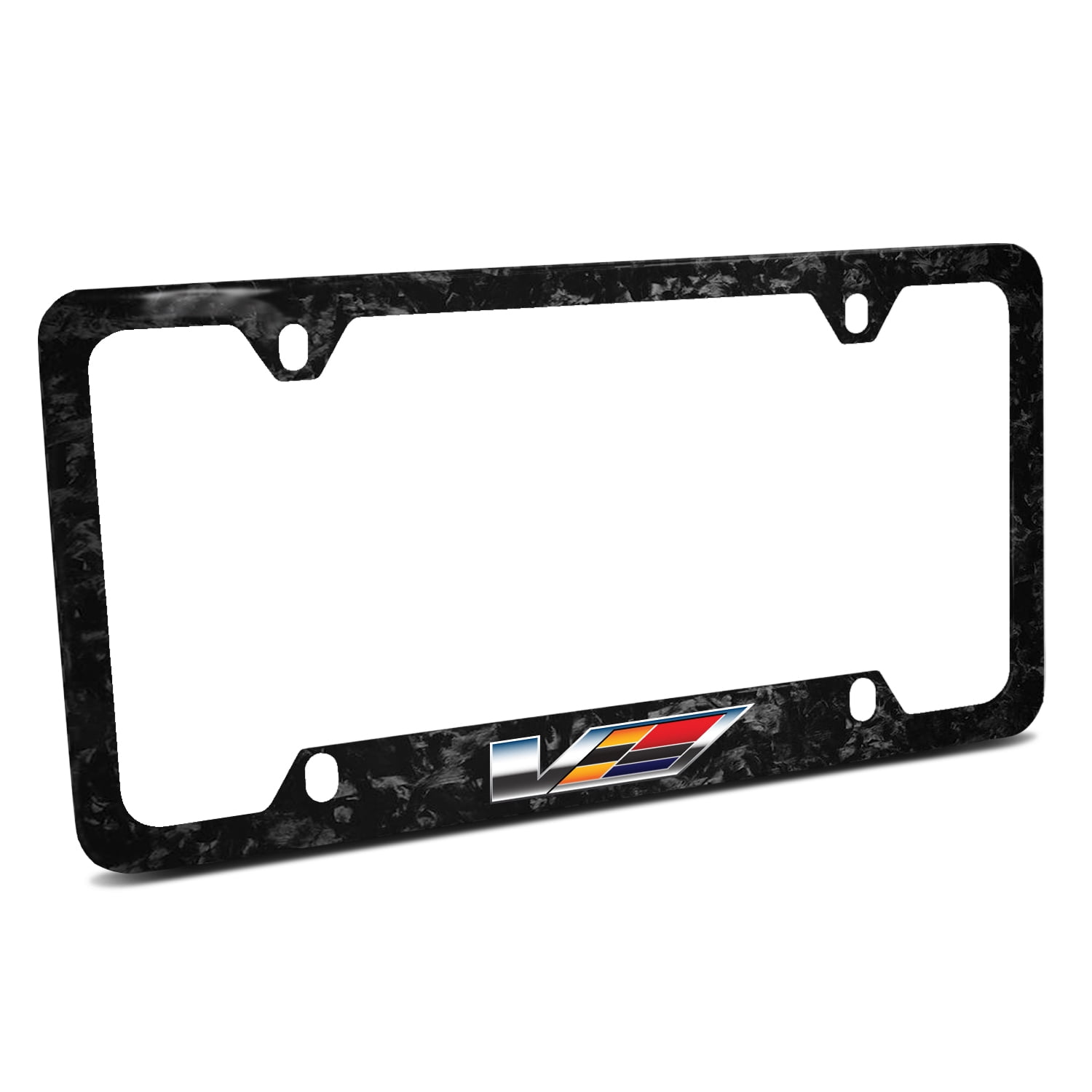 Cadillac V Logo Real Black Forged Carbon Fiber 50 States License Plate ...