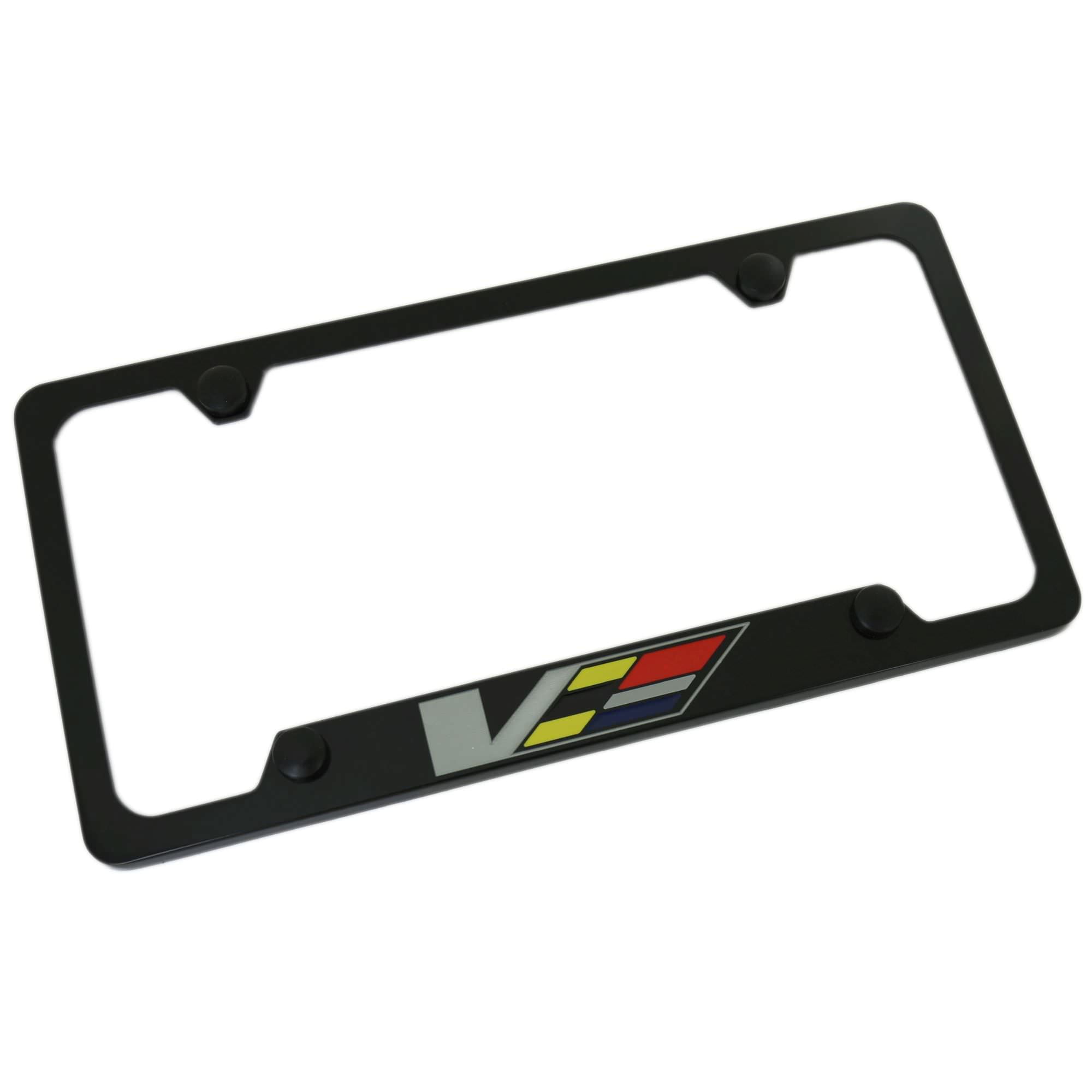Cadillac V-Series License Plate Frame (Black) - Walmart.com