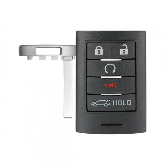 Cadillac XTS 2013–2015 (5 Button) Key Fob Remote – Lock, Unlock, Trunk ...