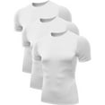 Cadmus Men's 3 Pack Compression Athletic Undershirts , Workout Gym ...