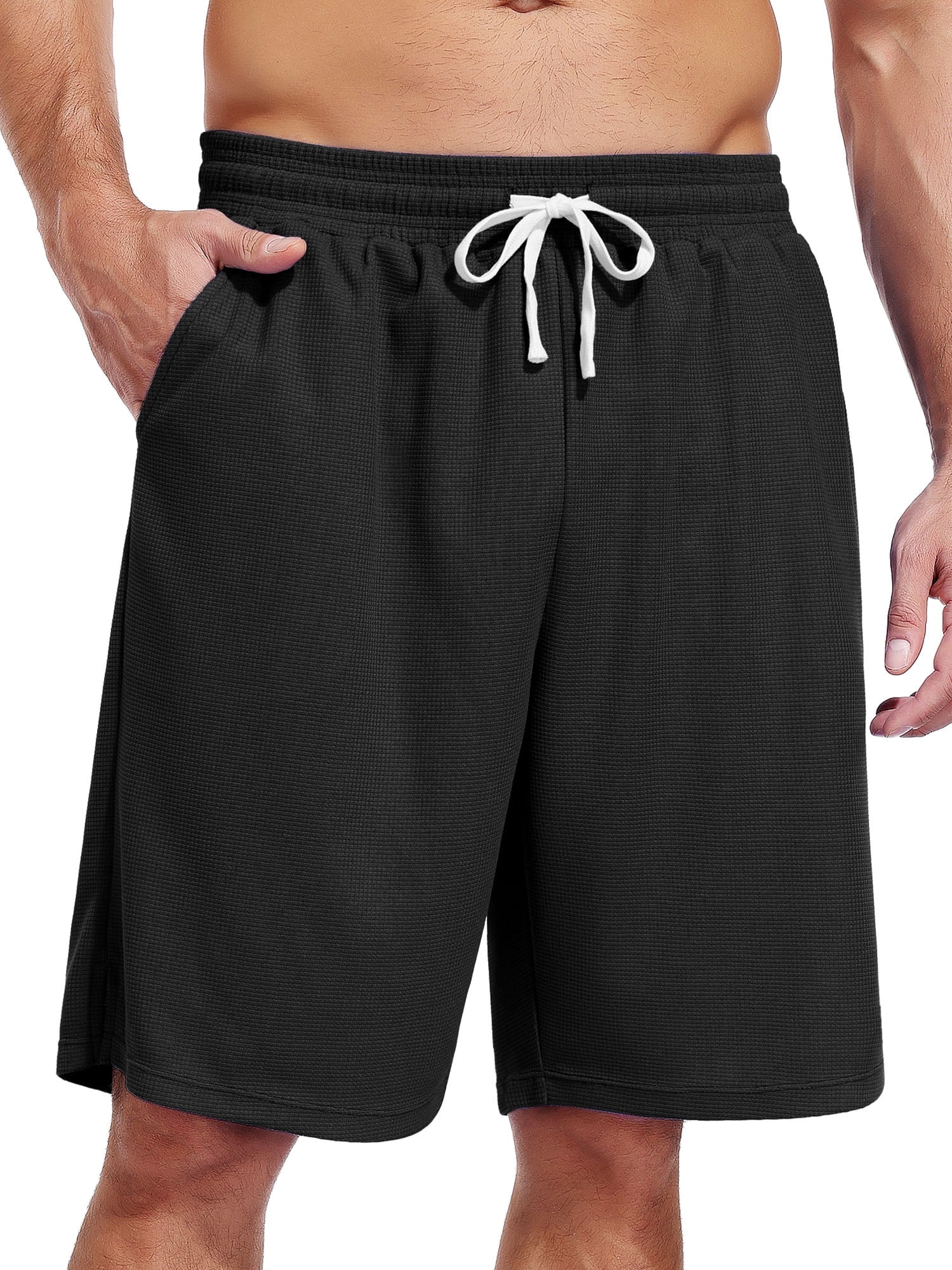 Cadmus Men's Performance Athletic Shorts with Pockets & Elastic ...