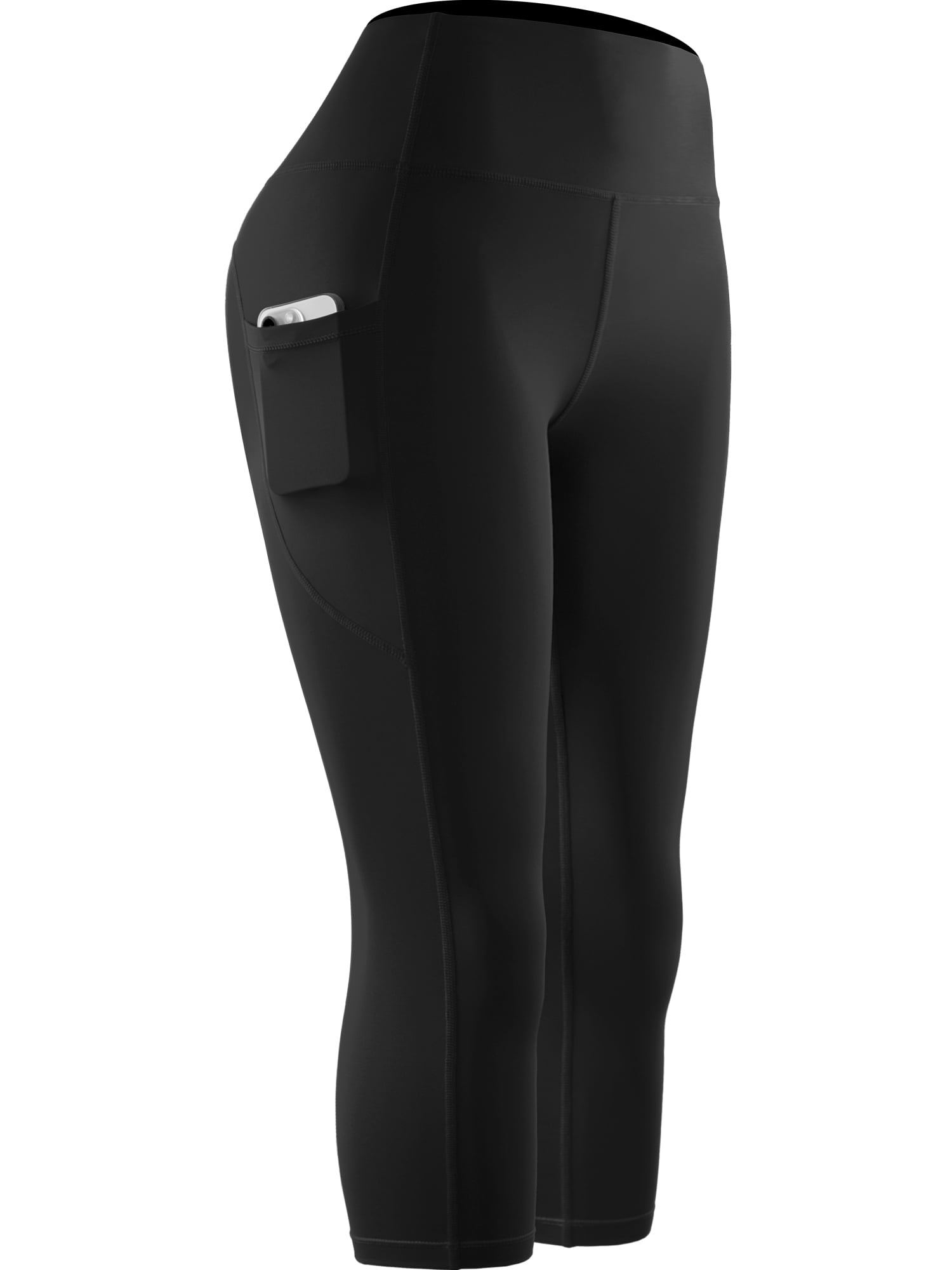 Cadmus Women's Workout Pant 20" High Waist Compression Leggings Capri ...