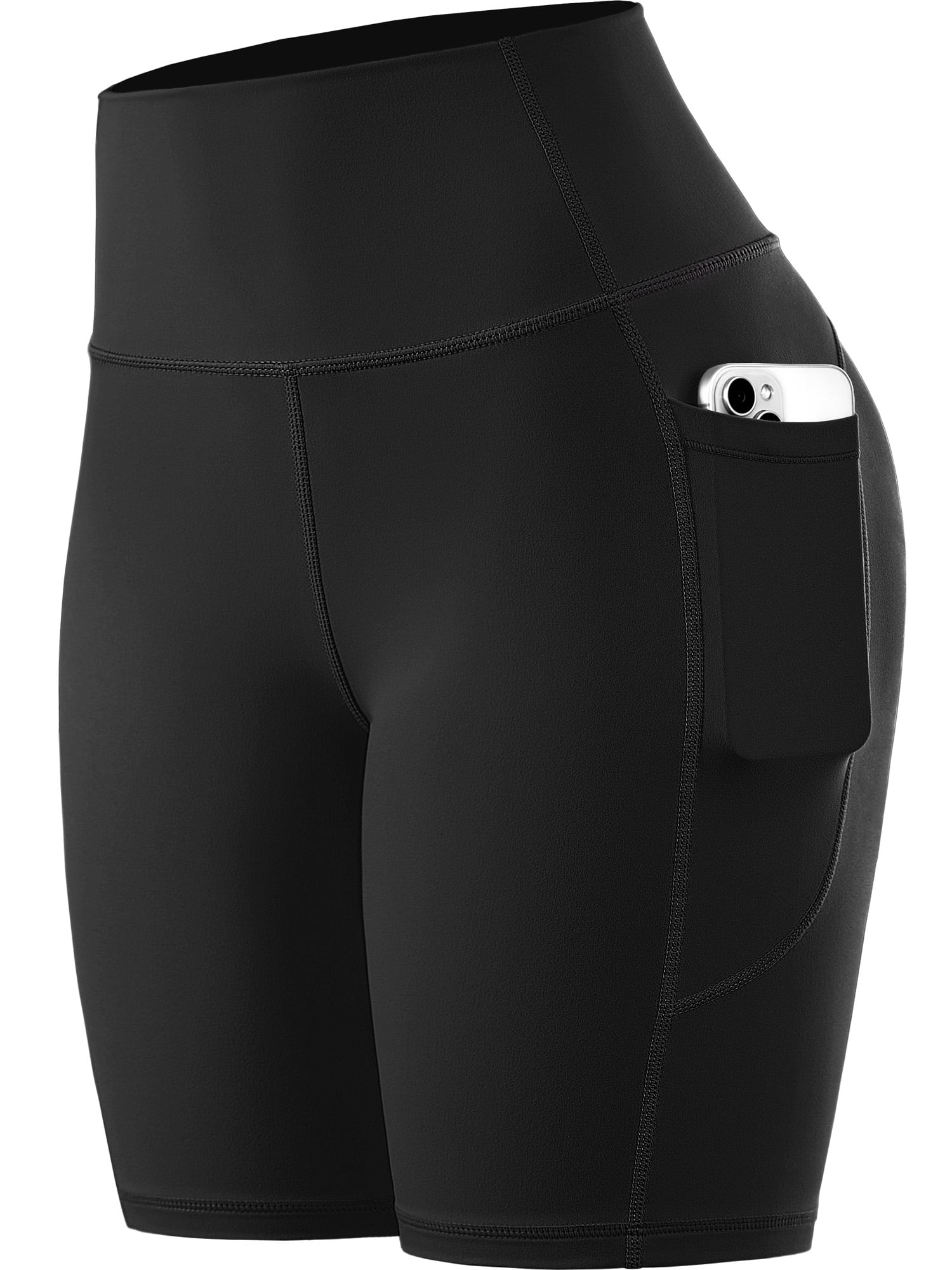 Cadmus 8 High Stretch Lycra Athletic Shorts For Women With Deep