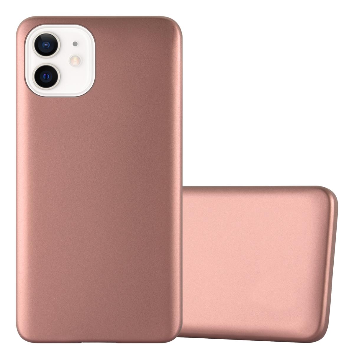Cadorabo Case for Apple iPhone 12 MINI Cover in METALLIC ROSÉ GOLD Matt ...