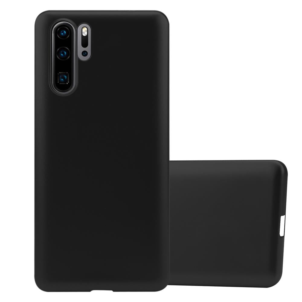 Cadorabo Case for Huawei P30 PRO Cover in METALLIC BLACK Matt Metallic ...