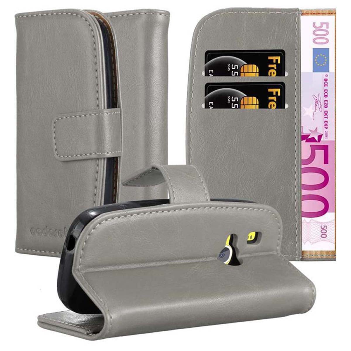 Cadorabo Case for Nokia 3310 2G Cover in CAPPUCCINO BROWN magnetic ...