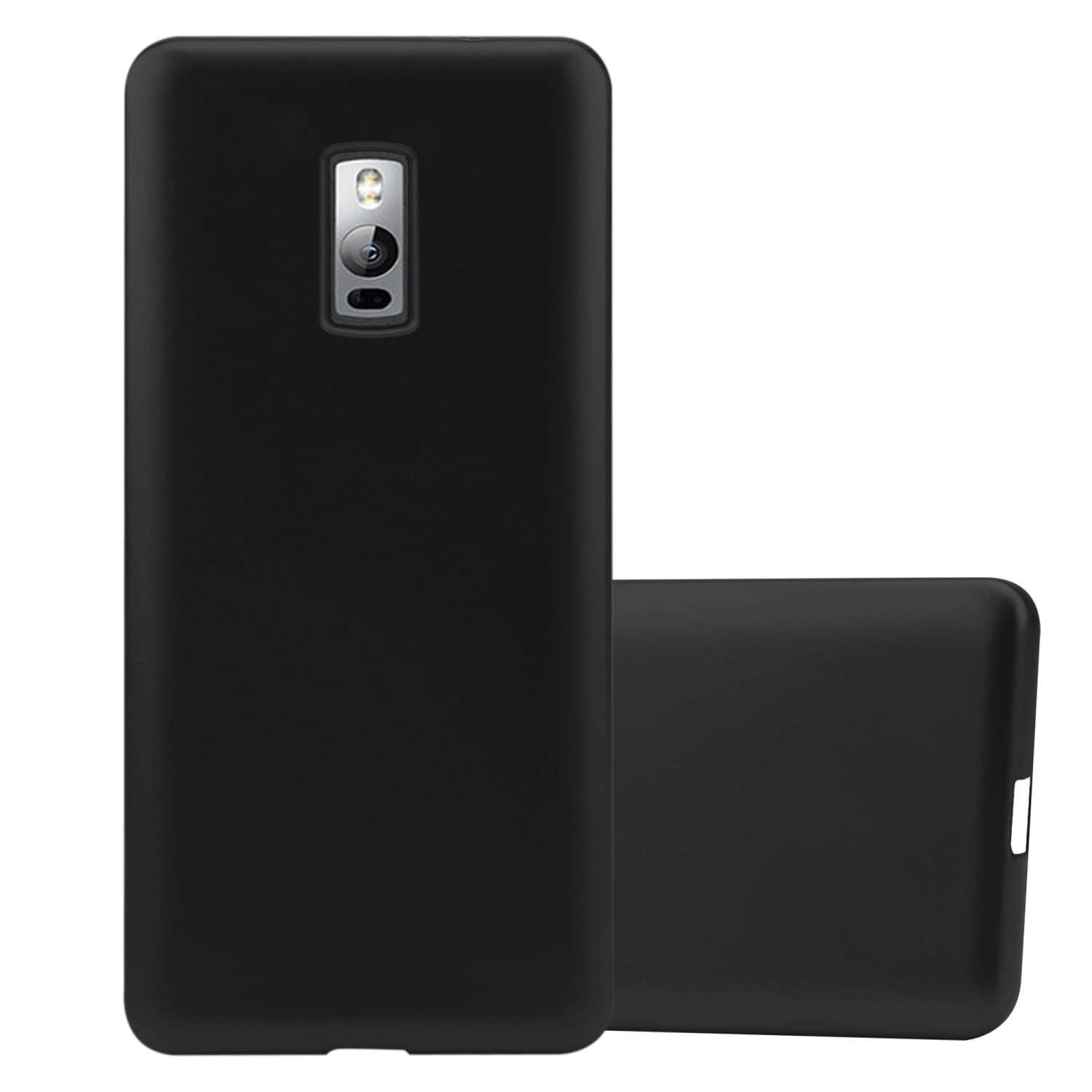 Cadorabo Case for OnePlus ONE Cover in METALLIC BLACK Matt Metallic ...