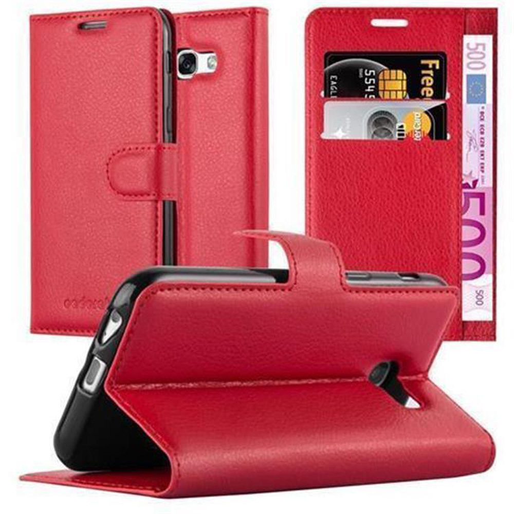 Cadorabo Case for Samsung Galaxy A5 2017 Cover in CANDY APPLE RED ...
