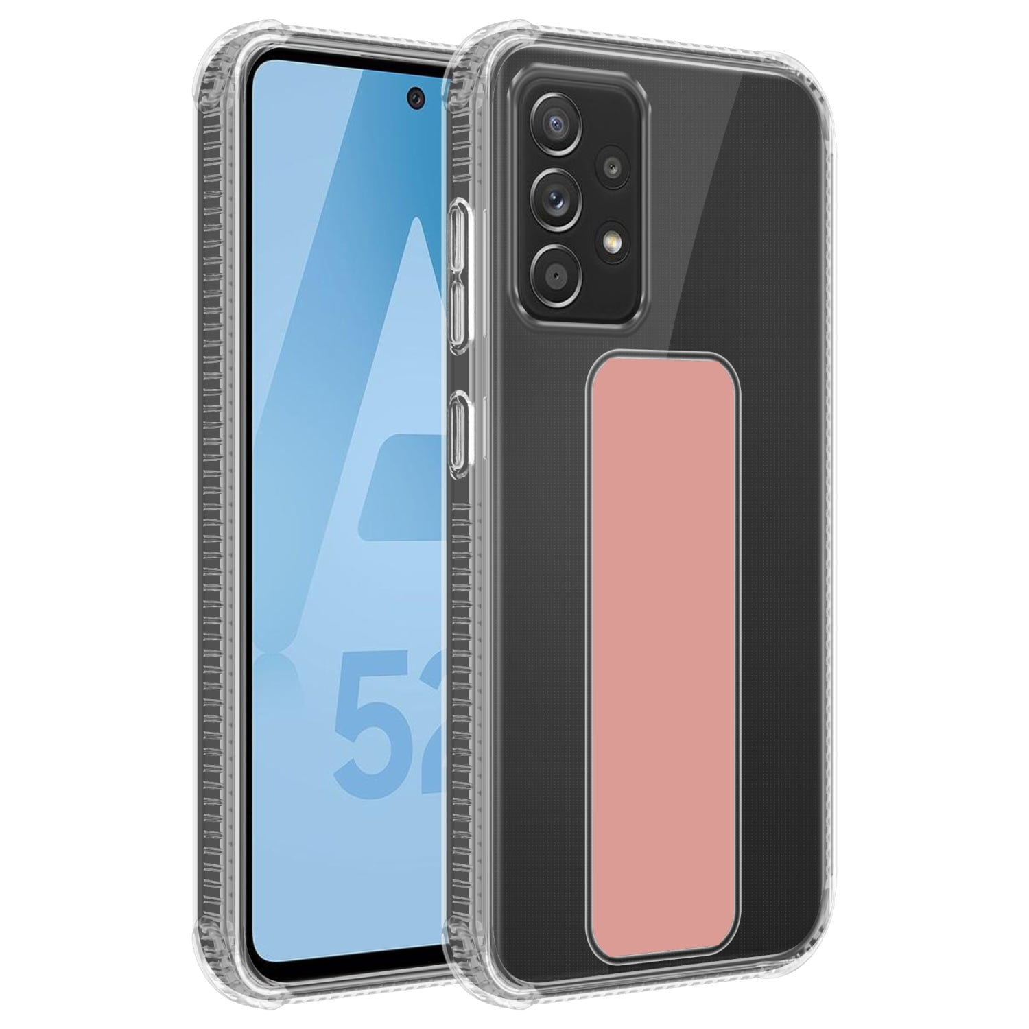 Cadorabo Case for Samsung Galaxy A52 (4G / 5G) / A52s Cover in PINK ...