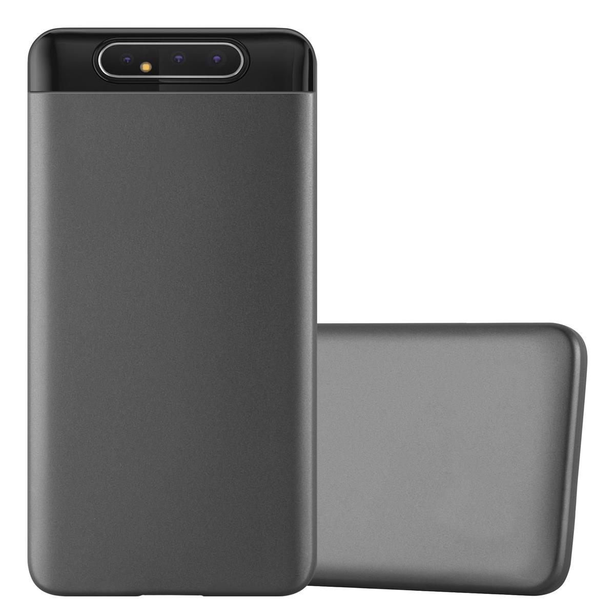 Cadorabo Case for Samsung Galaxy A80 / A90 4G Cover in METALLIC GREY ...