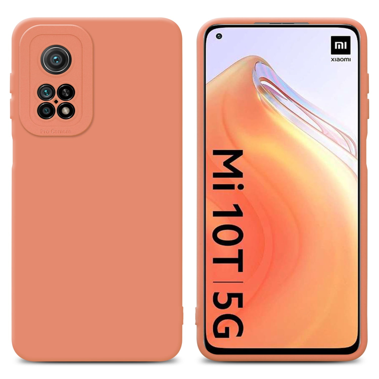 Cadorabo Case for Xiaomi Mi 10T / Mi 10T PRO Cover in FLUID LIGHT ...