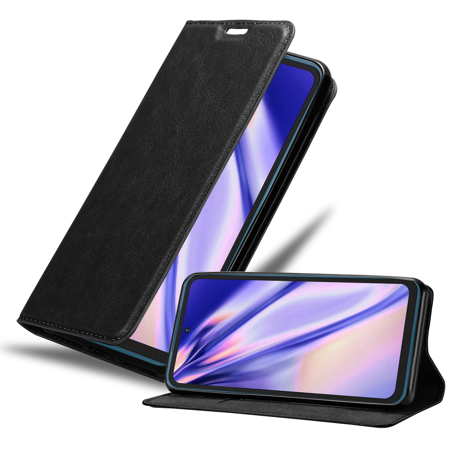 Cadorabo Cover for Nokia XR20 Case in NIGHT BLACK with magnetic closure ...