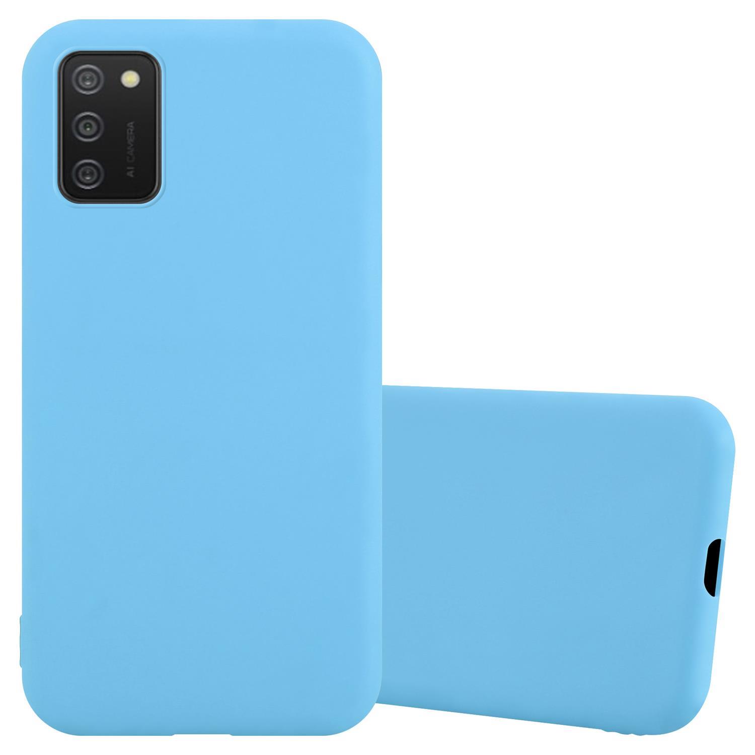 Cadorabo Cover for Samsung Galaxy A02s Case in CANDY BLUE TPU silicone ...