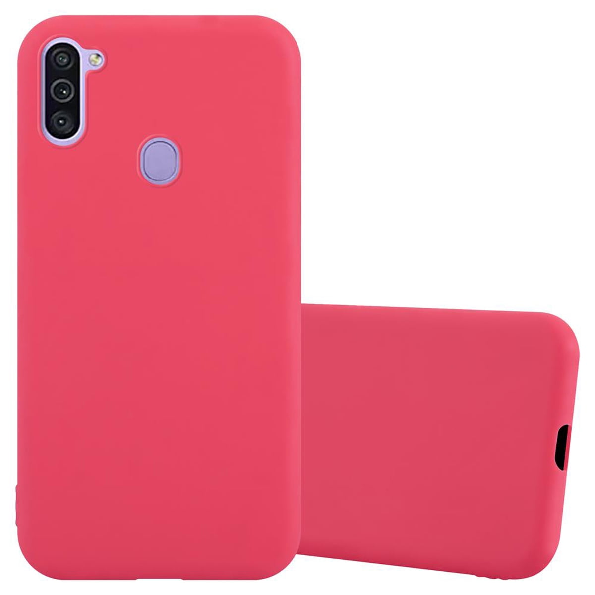 Cadorabo Cover for Samsung Galaxy A11 / M11 Case in CANDY RED TPU ...