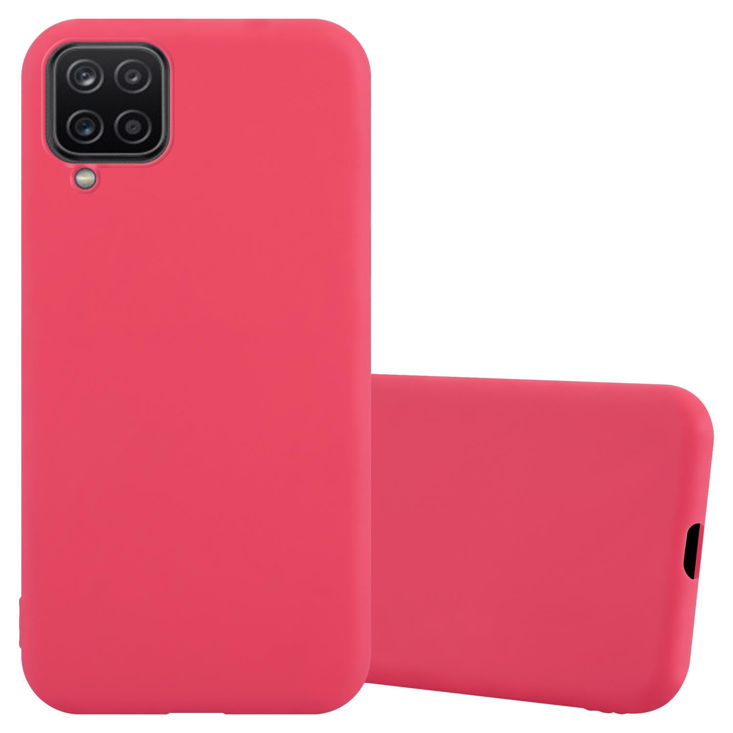 Cadorabo Cover for Samsung Galaxy A12 / M12 Case in CANDY RED TPU ...