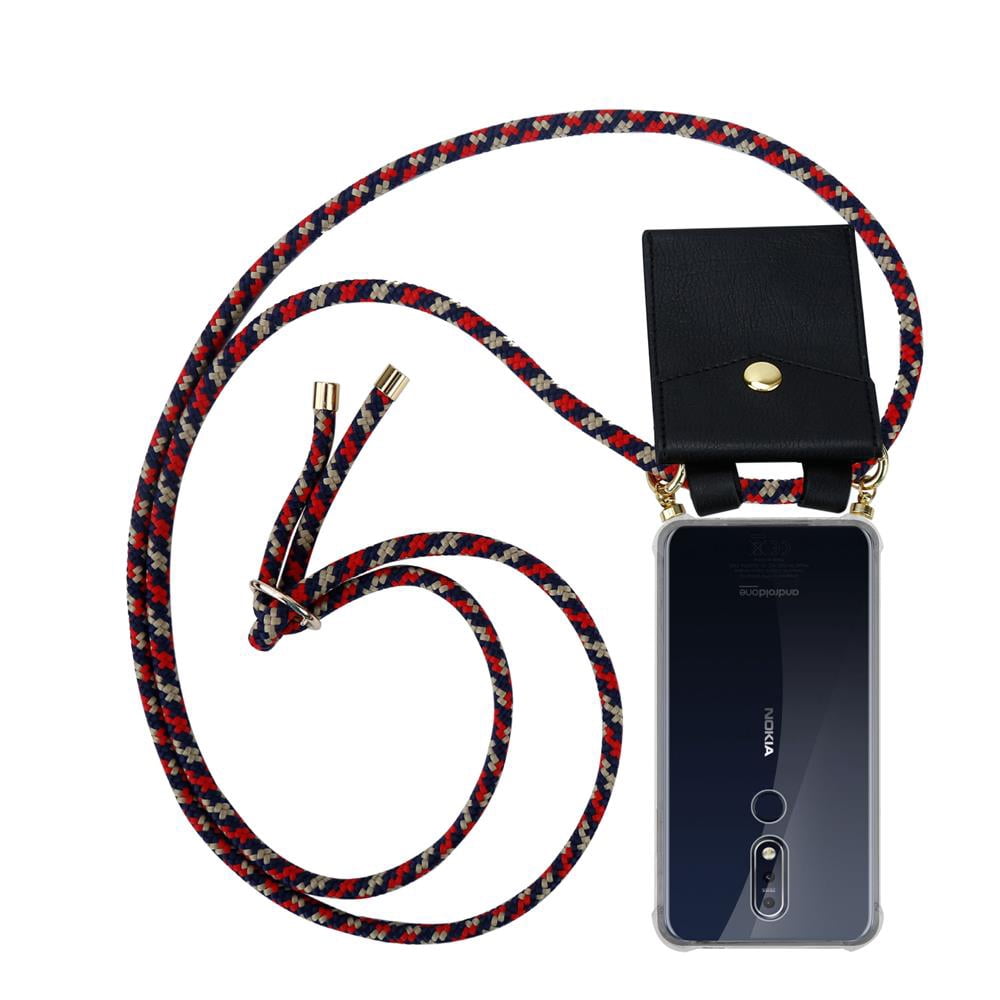 Cadorabo Phone Chain for Nokia 7.1 Case in RED BLUE YELLOW with ...