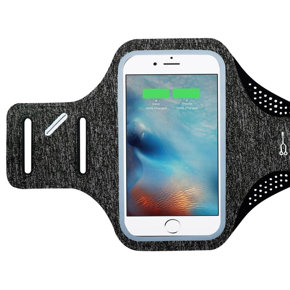 Cadorabo Sport Arm Pouch for mobile phones from 4.7 - 6.0 inch in BLACK ...