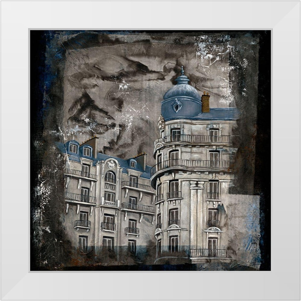 Cadoret, Virginie 12x12 White Modern Wood Framed Museum Art Print ...
