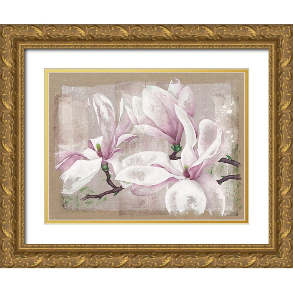 Cadoret, Virginie 14x12 Gold Ornate Wood Framed with Double Matting ...