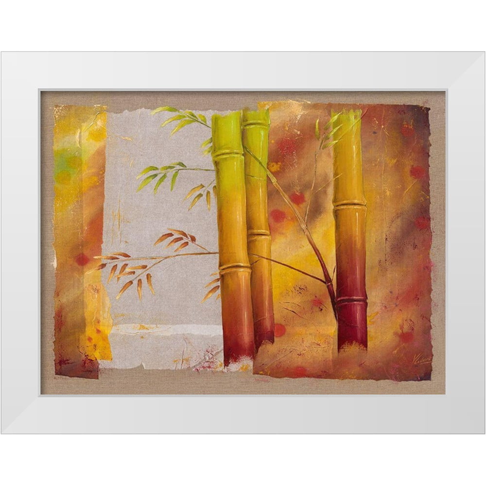 Cadoret, Virginie 24x19 White Modern Wood Framed Museum Art Print ...