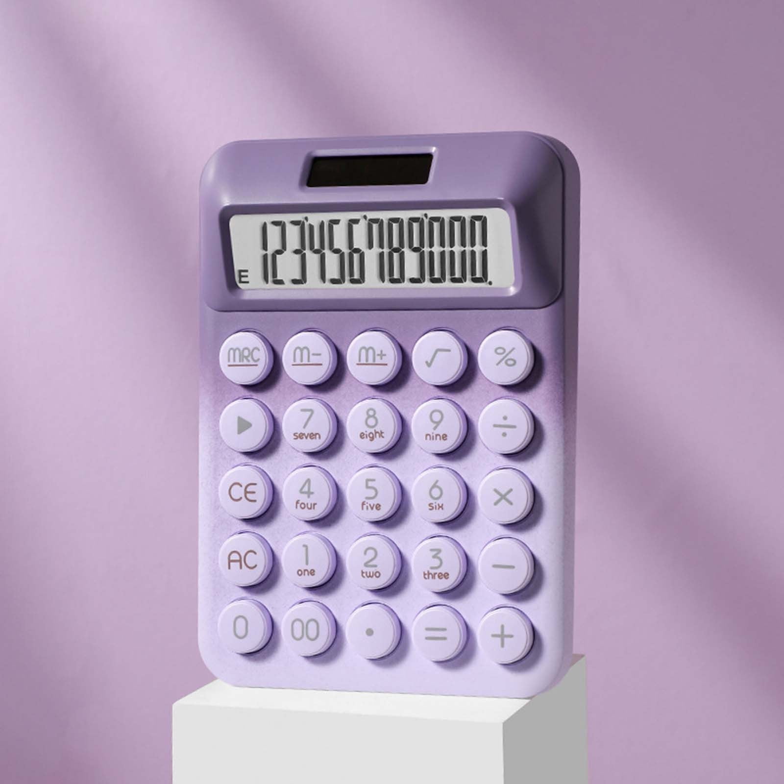 Cadorn 12-Digit Solar Powered Scientific Calculator with Large LCD ...