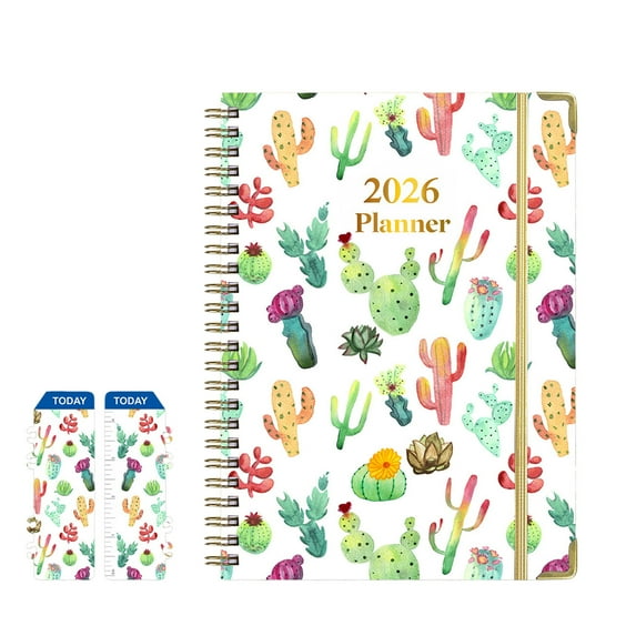 Cadorn 2026 A5 Planner with Dividers - Coil Bound Organizer Notebook, Monthly & Weekly Planning ...