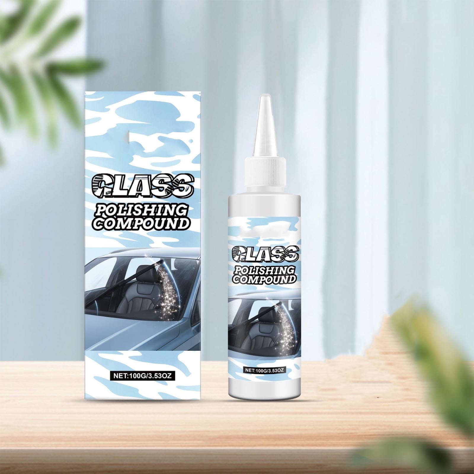 Cadorn Car Glass Scratch Remover Polish Paste - Windshield & Headlight ...