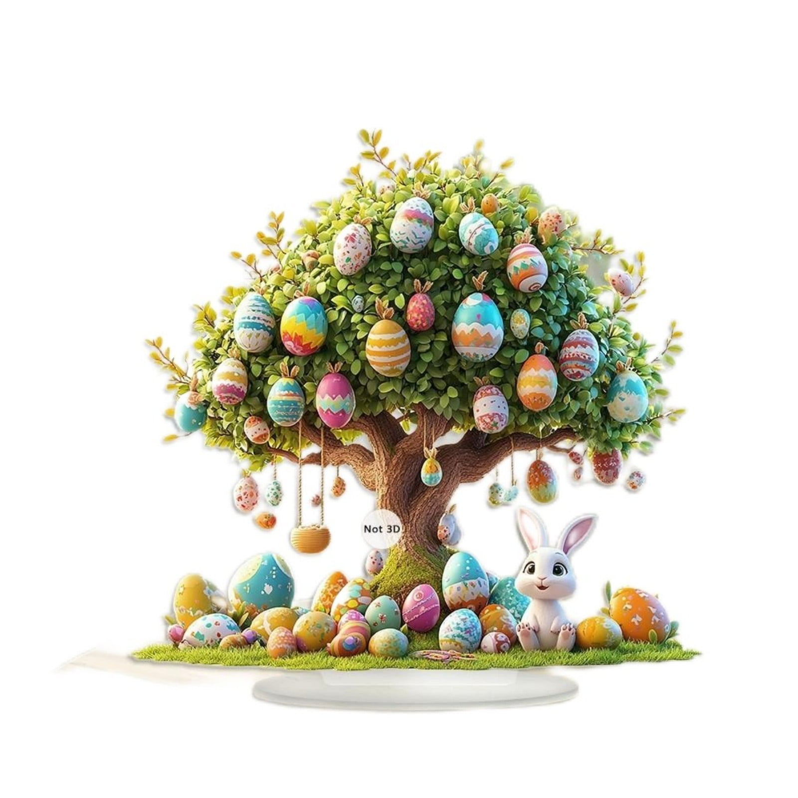 Cadorn Easter Decoration Tree Ornament - Adorable Bunny & Egg - themed ...