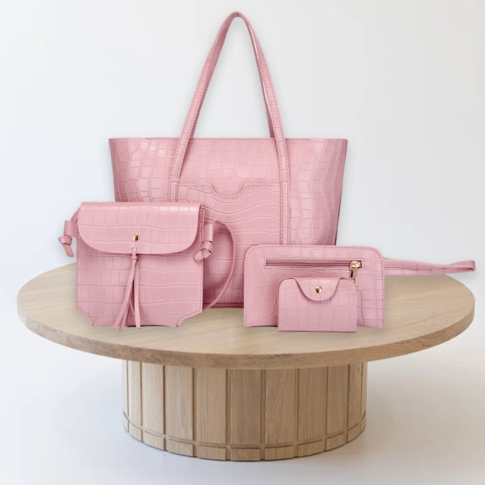 Cadorn Embossed Tote Bag Spacious Shoulder Bag for Women Fashionable 4 ...