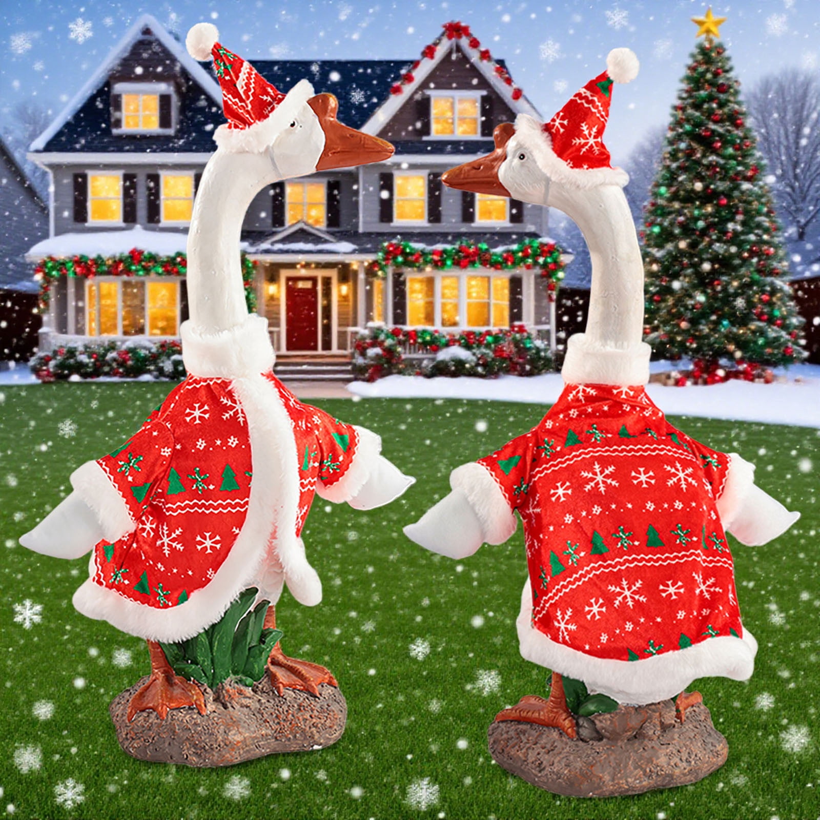 Cadorn Holiday Goose Outfits All Seasons Porch Goose Clothes Halloween ...