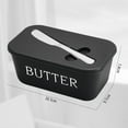Cadorn Large Capacity Butter Storage Container with Cutter, Airtight ...