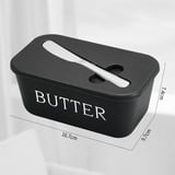 Cadorn Large Capacity Butter Storage Container with Cutter, Airtight ...