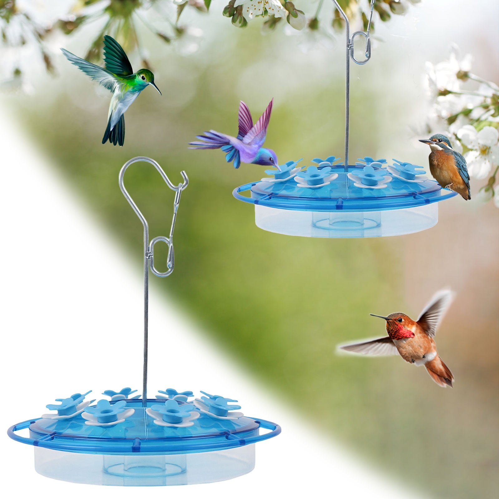 Cadorn Multi - Functional Bird Feeder, Outdoor Hanging Bird Feeding ...