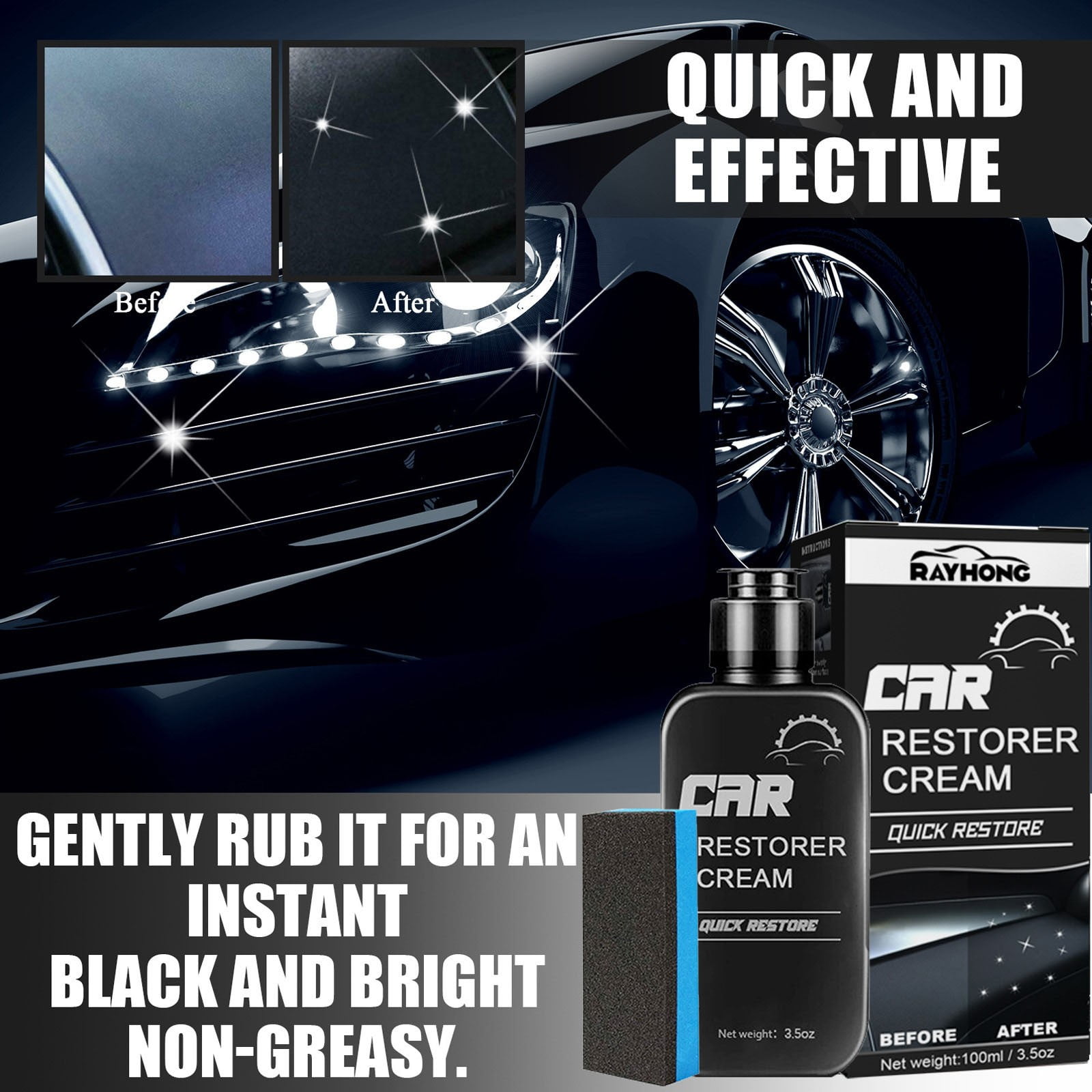 Cadorn Multi - Purpose Car Interior Renovator, Dashboard & Plastic ...
