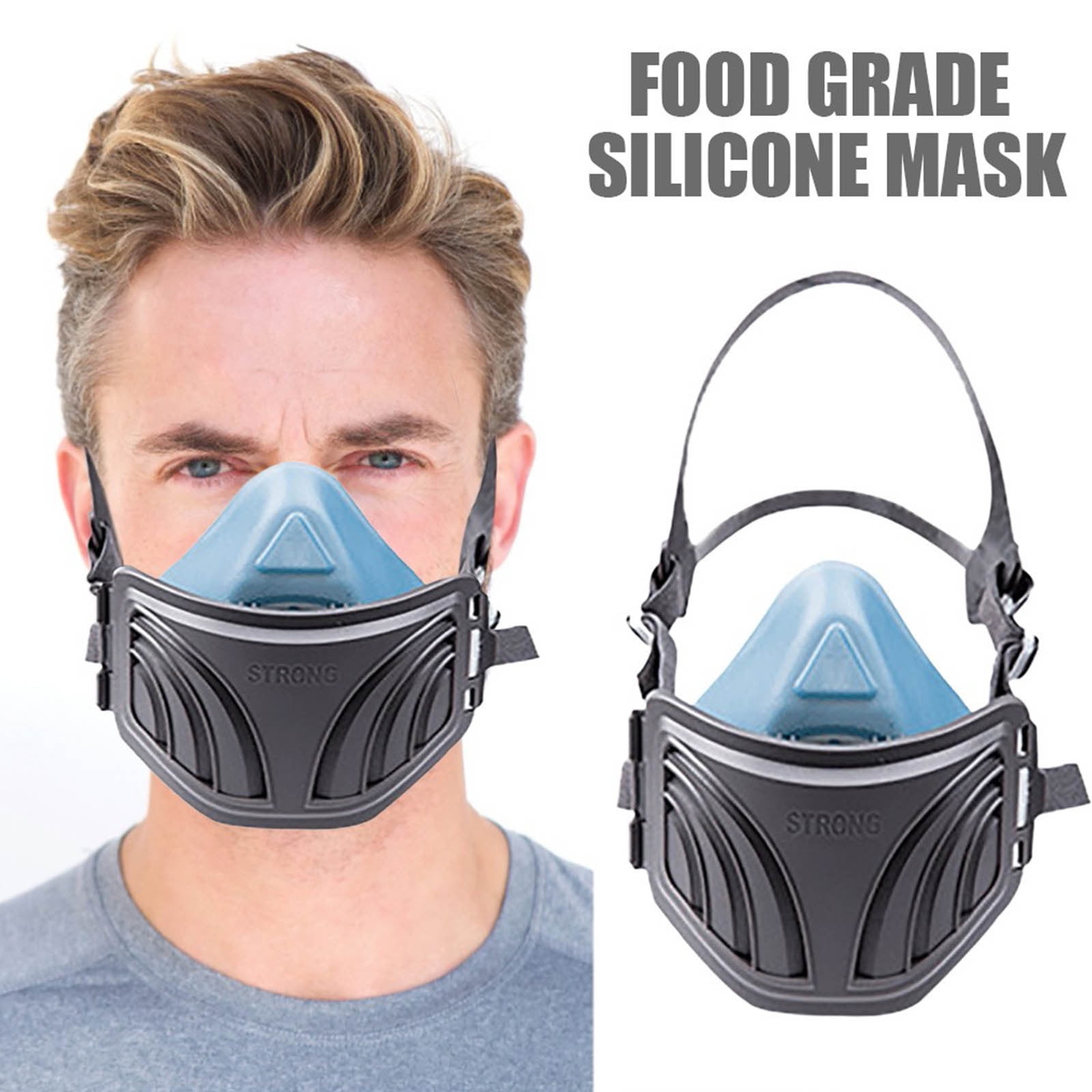 Cadorn Reusable KN95 Half - Face Respirator Mask - Anti - Industrial ...